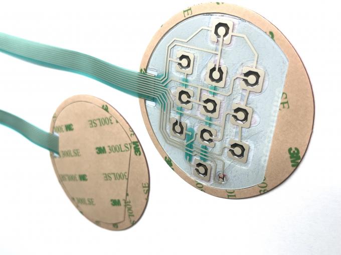 Waterproof Keys Membrane Touch Control Panel Reliability With SMD Mounted