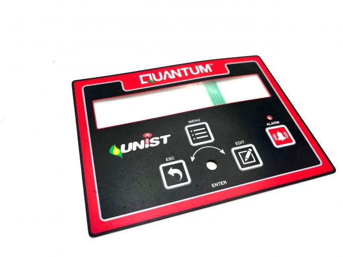 Flex Circuit Two membrane control panel With 2.54MM Pitch Of ZIF Connector
