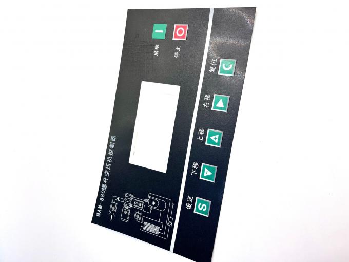 Hard Polycarbonate Membrane Switch Membrane Touch Panel With Customized ...