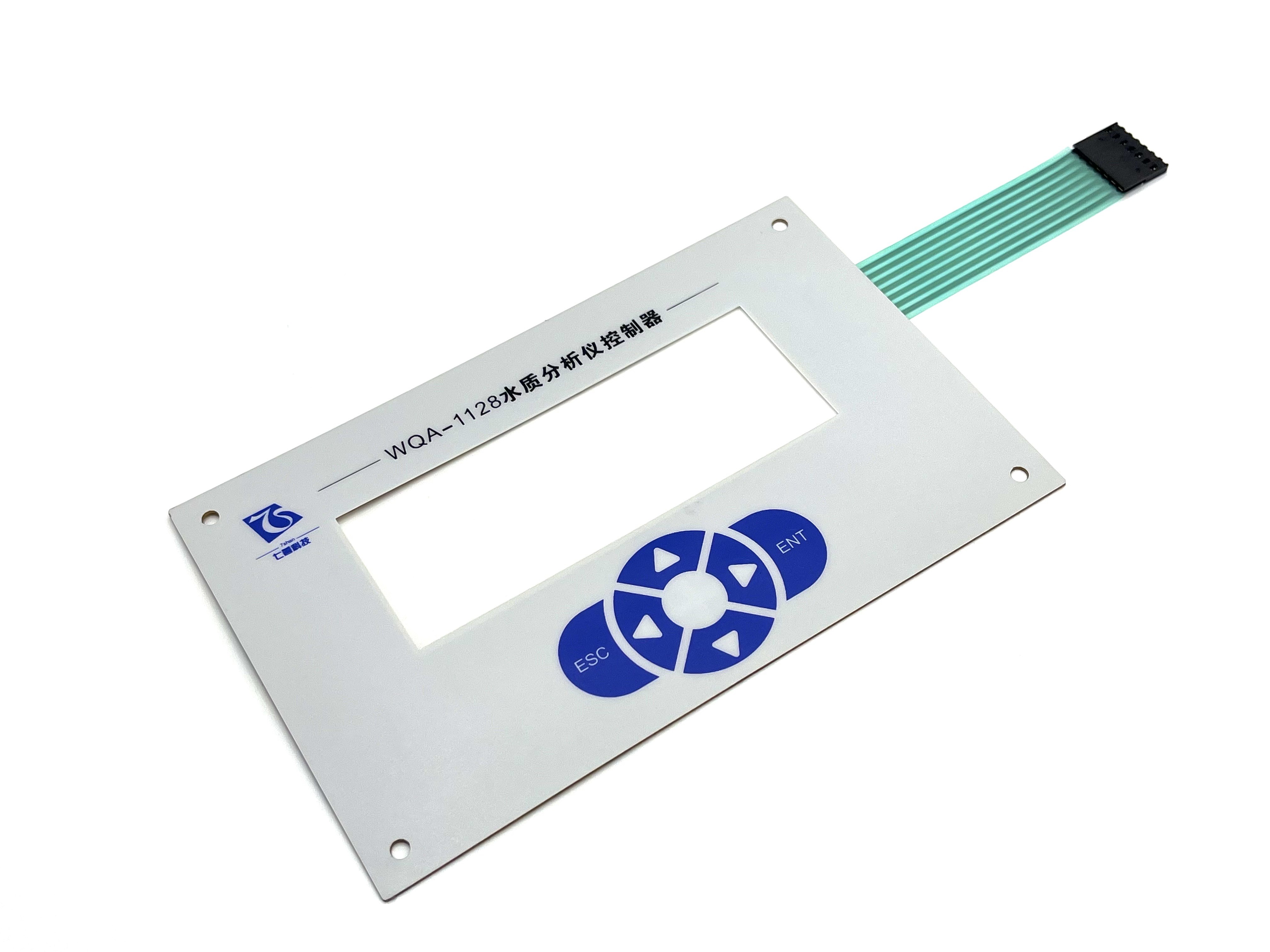 Customized Electric Waterproof Membrane Keypad For Professional ...