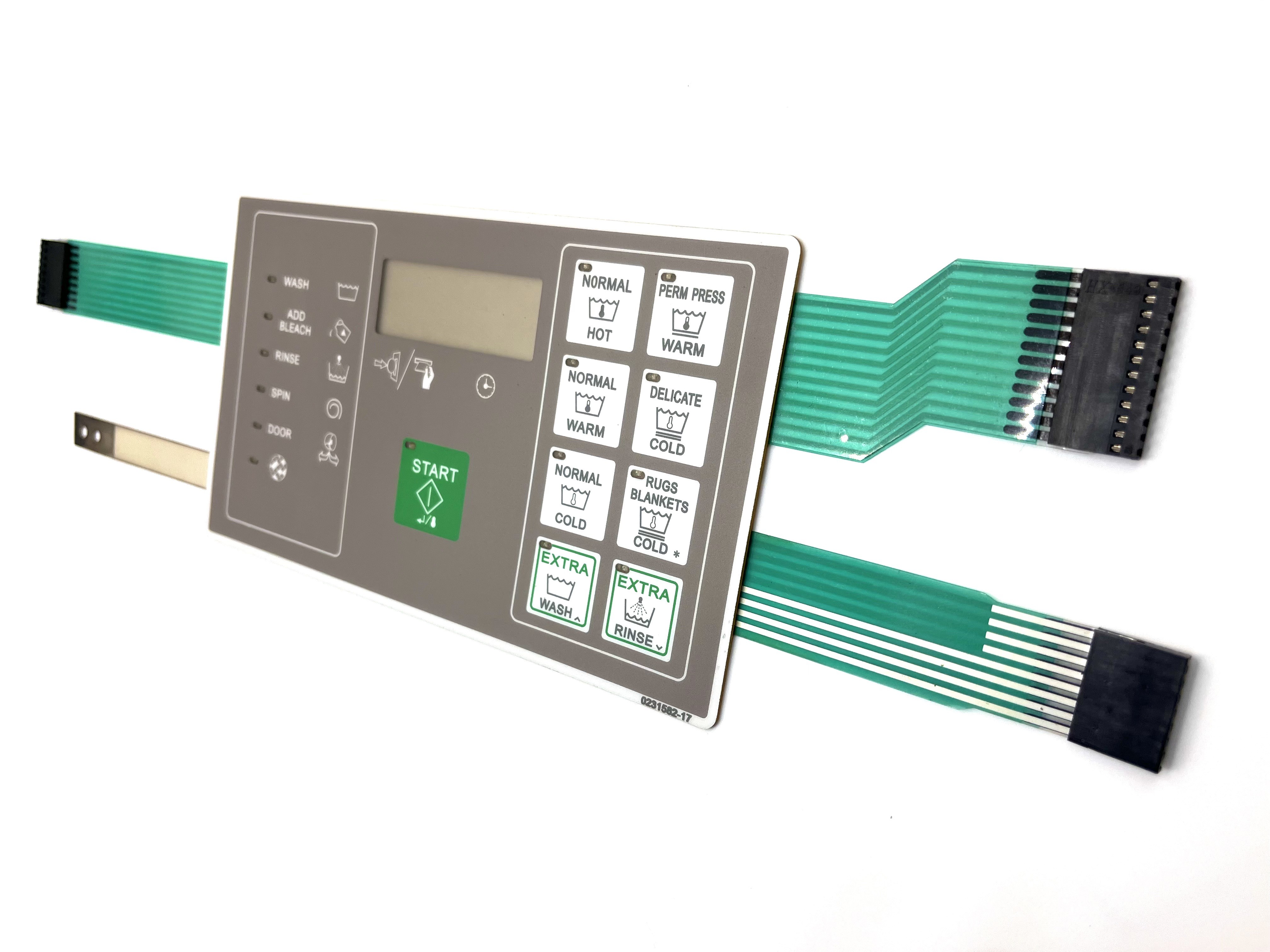 Customizable IP67 Sealed Medical Membrane Switch With LED Backlight