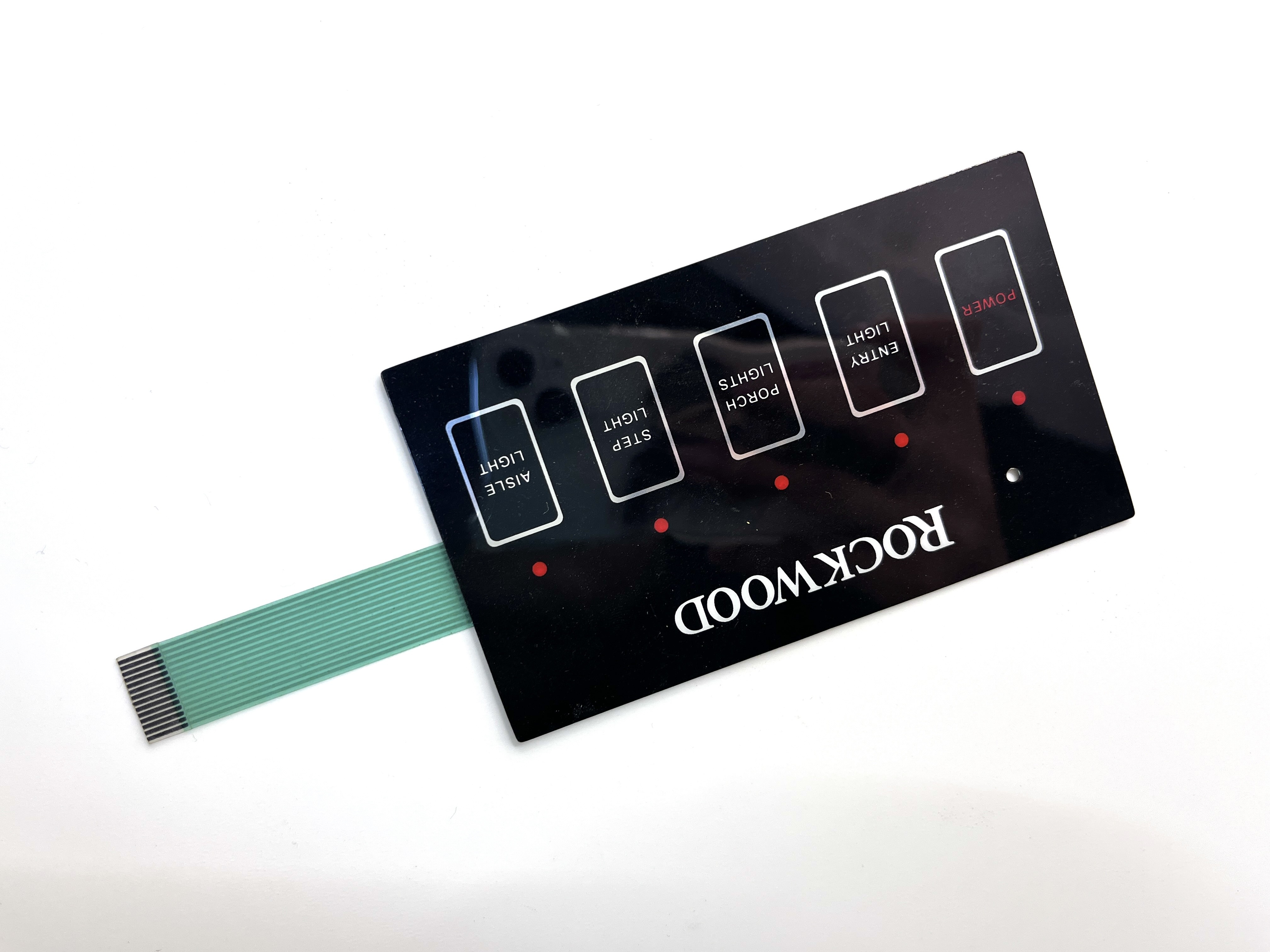 Industrial Silk Screen Printing Membrane Switches Keyboard For Metal ...