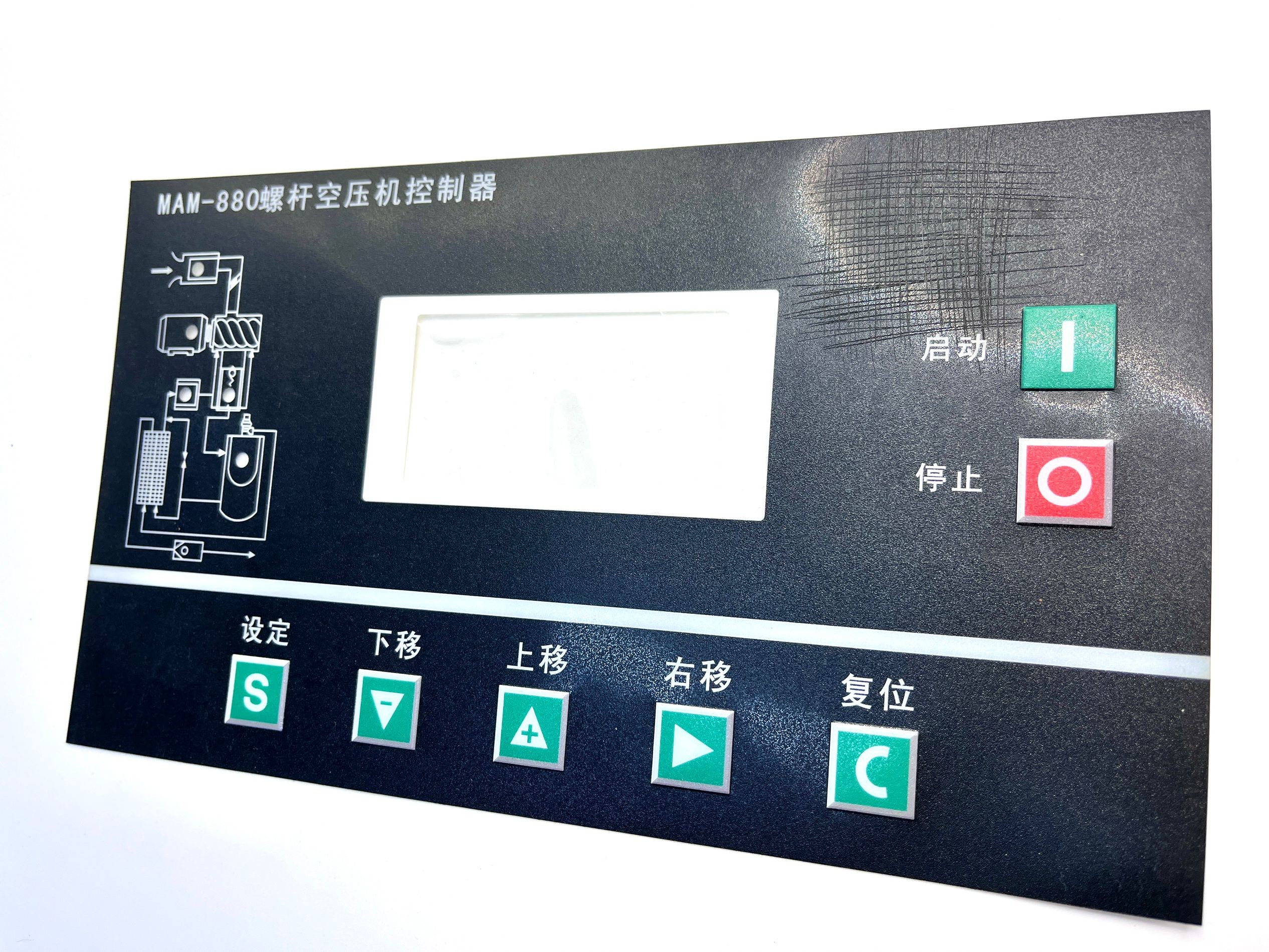Hard Polycarbonate Membrane Switch Membrane Touch Panel With Customized ...