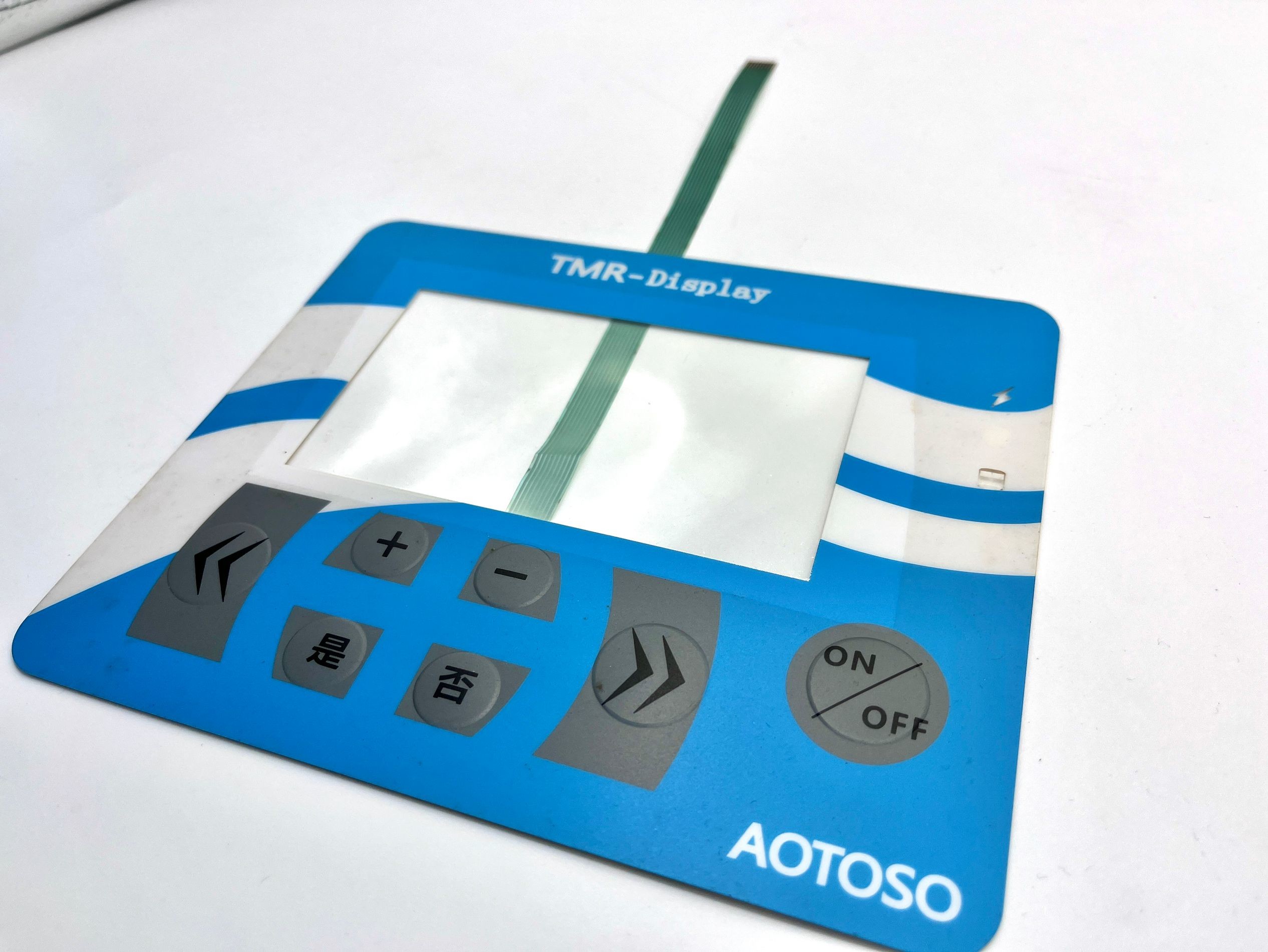 Flexible 1.25MM Pitch Etch Copper Membrane Switch With 3M Adhesive